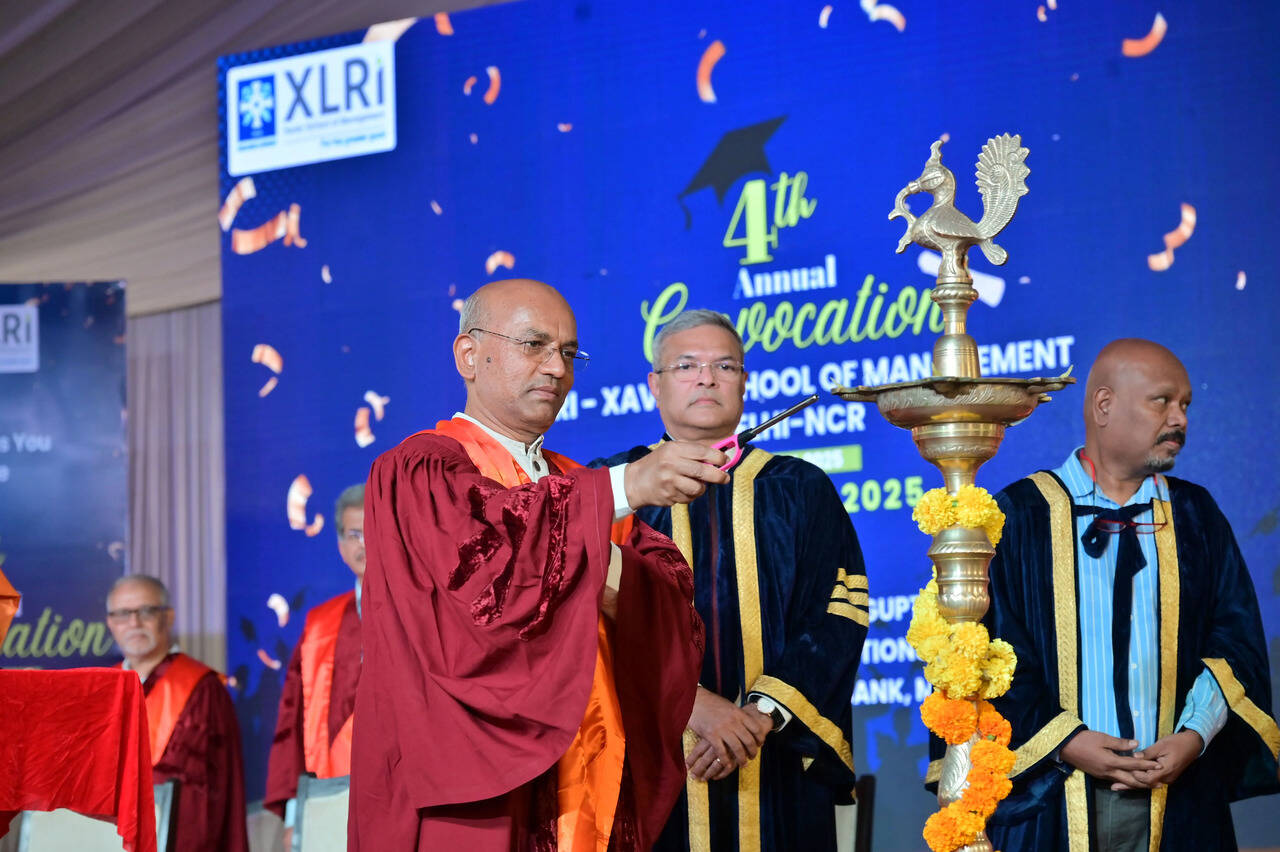 Xlri: XLRI Delhi-NCR Hosts 4th Annual Convocation, Celebrating Academic Excellence and Industry ...
